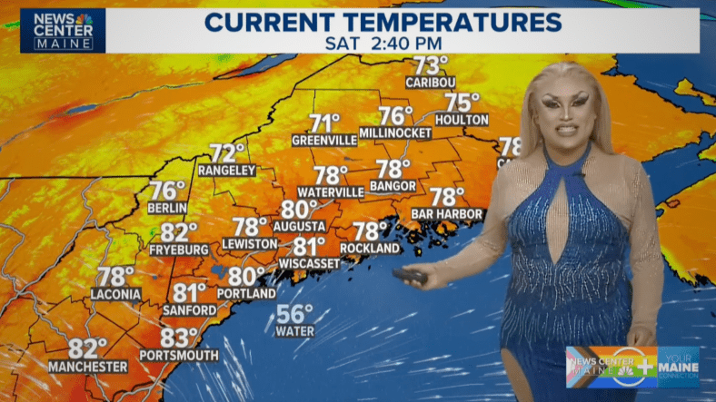 WCSH-6 Hosts a Drag Queen, aka "Mother," to Present Weather Forecast in ...